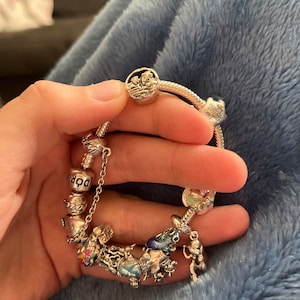 New Sterling Silver Padlock & Heart Key Charm for Pandora Bracelet ...