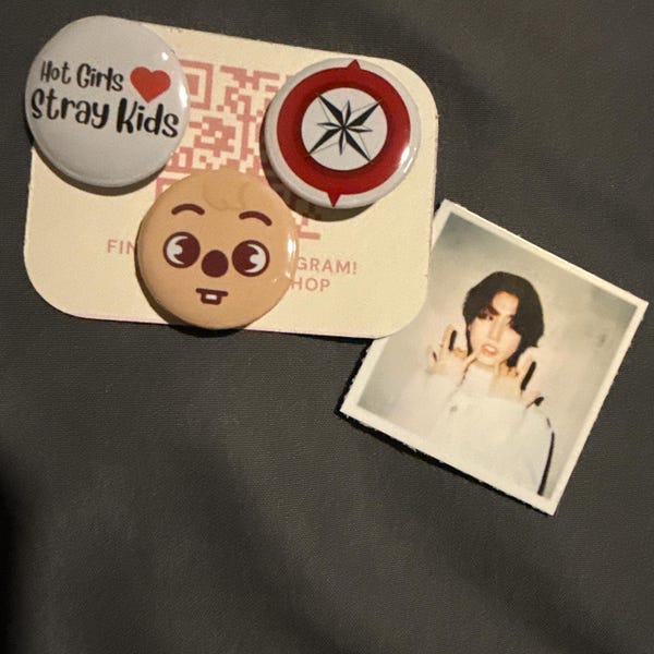 Stray Kids 1" 25mm Mini Button Pin Fan Pack | K-pop | Kpop Pins | Fan ...