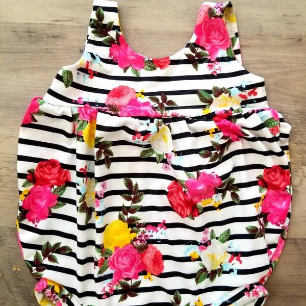 Sinclair Romper PDF Sewing Pattern, Including Sizes 12 Months - 14 ...