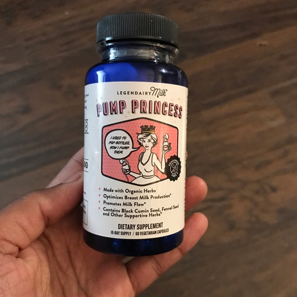 Pump Princess Organic Lactation Herbal Supplement - Etsy