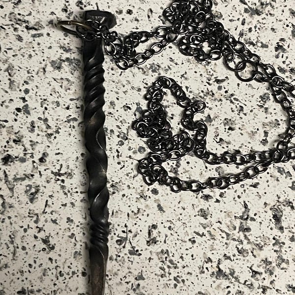 Necklace Hex Nail Candle Scribe Incantations Spell Witchcraft ...