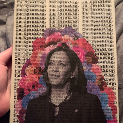 Kamala Harris Print, Vice President Art Print, Best Friend Gift ...
