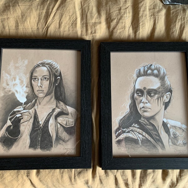 ORIGINAL PORTRAIT Butcher VS Homelander - Pencil Realistic Hand Drawing ...