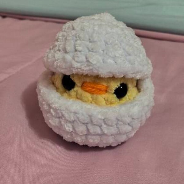 Boba the Baby Chick Crochet Pattern PDF - Amigurumi Pattern, Animals ...