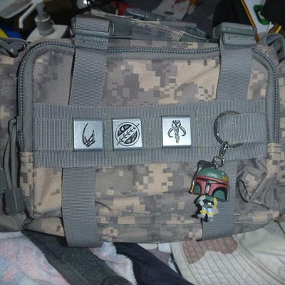 PATCHLAB Bad Bird PVC Morale Patches Velcro Hook and Loop Patches Velcro Patches for Backpacks ...