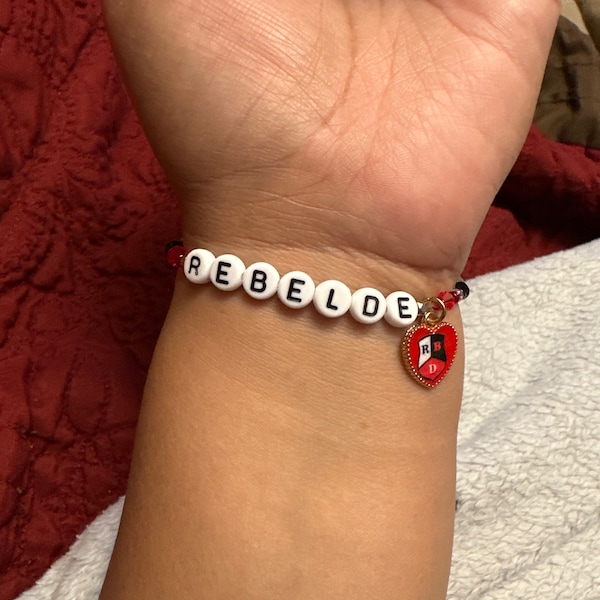 RBD Bracelet, Rebelde Uniform, RBD Tour Merch, Rebelde Bracelet, Rbd ...