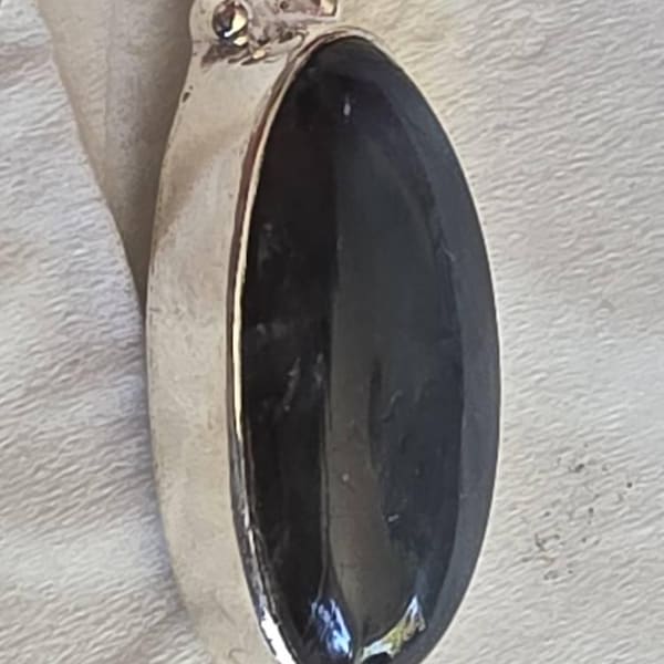 Natural Chalcedony Ring, Sterling Silver Ring, Oval Chalcedony Ring ...