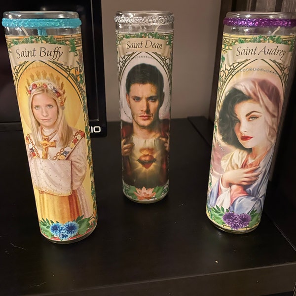 2005 Grapesicle Furby Saint Prayer Candles - Add Your Own Furby Name ...