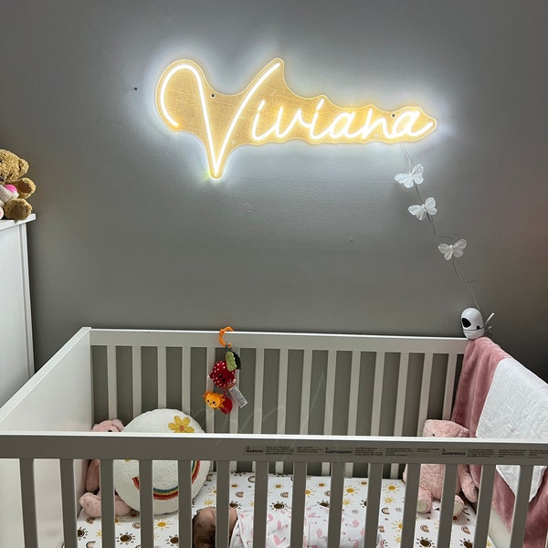 Custom Name Neon Sign for Kids | Neon Name Sign | Teenage Girls Gifts ...