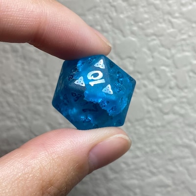 Individual Gemstone Dice-all Material-d4 D6 D8 D10 D% D12 D20-dungeons ...