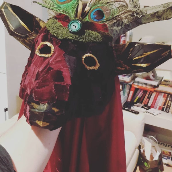 Deer Papercraft Mask, Download and Make Your Own Low Poly Mask ...