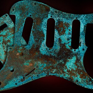 Stratocaster Pickguard Strat SSS: the Great Wave off Kanagawa Famous ...