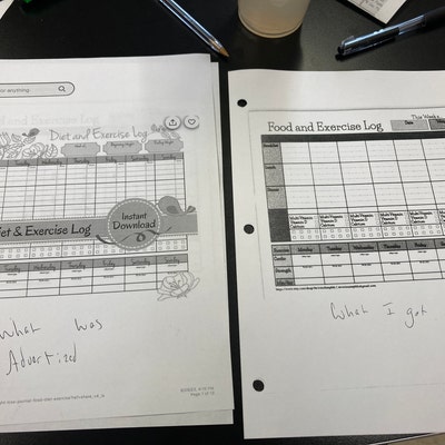 HCG Weekly Phase 2 Food Tracker Weight Loss Journal, Diet Log, Weight ...