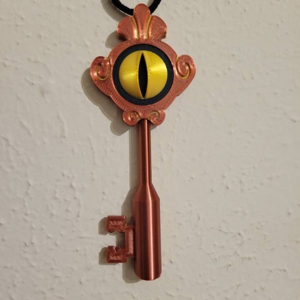 The Owl House Inspired Portal Key Necklace Pendant - Etsy
