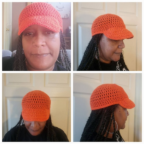 Easy Pdf CROCHET PATTERN ONLY, Digital Download, Baseball Style Cap ...