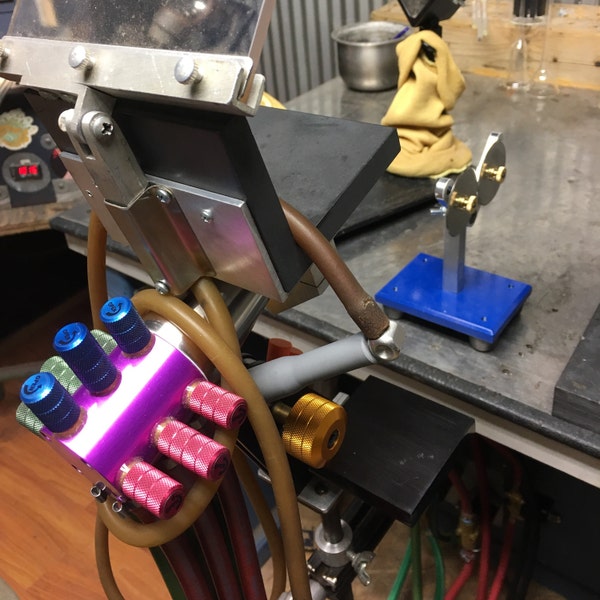 The Infini-v Constriction Tool for Glassblowers by Firekist Infiniv - Etsy