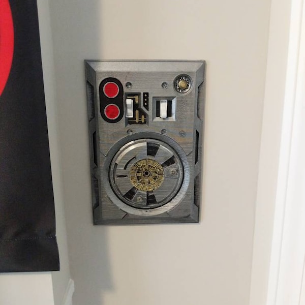 Sci Fi Droid Robot Access Light Switch Cover Plate Star Wars Style ...
