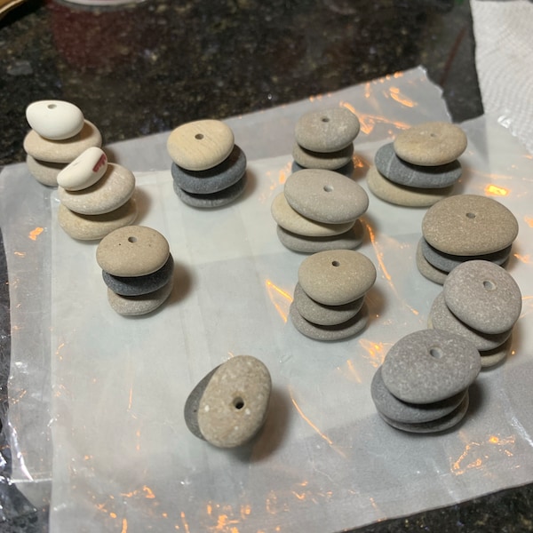 Sea Pebbles Necklace, Rock Necklaces, Nature Beach Pebbles Pendant ...