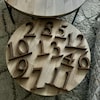 Rustic Table Numbers 1 - 100 for Farmhouse Weddings, Elegant Wood Table ...
