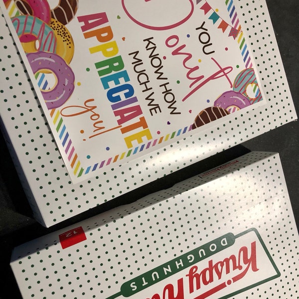 You Donut Know How Much We Appreciate You, Teacher Appreciation Table ...