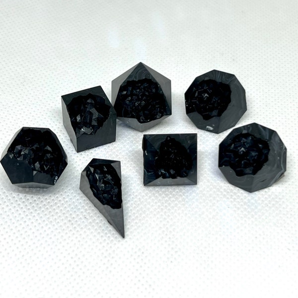 Dnd Dice Mold Set With Blanks/geode Mold- Various D6 and D4 Shapes ...