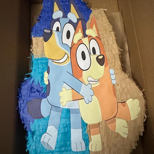 Bluey Pinata! 27”x16”x4” - Etsy