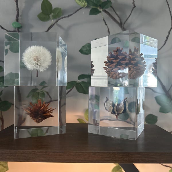 Glacier Clear Trough Vase, Transparent Acrylic Ice-like Living Room ...