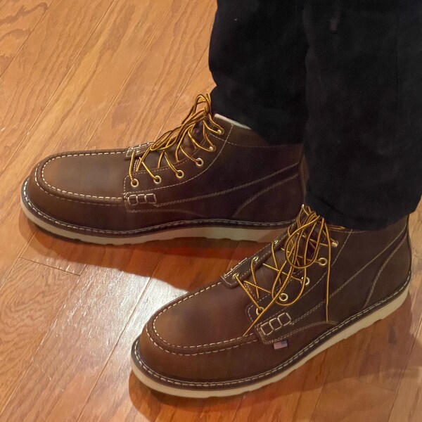 Style Echo Men's Work Boots | Soles by Michelin | Composite Safety Toe ...