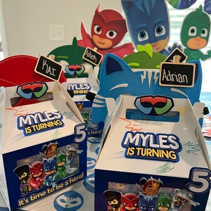 MM Box Template Favor Box Digital File for Cricut and Silhouette Favor ...