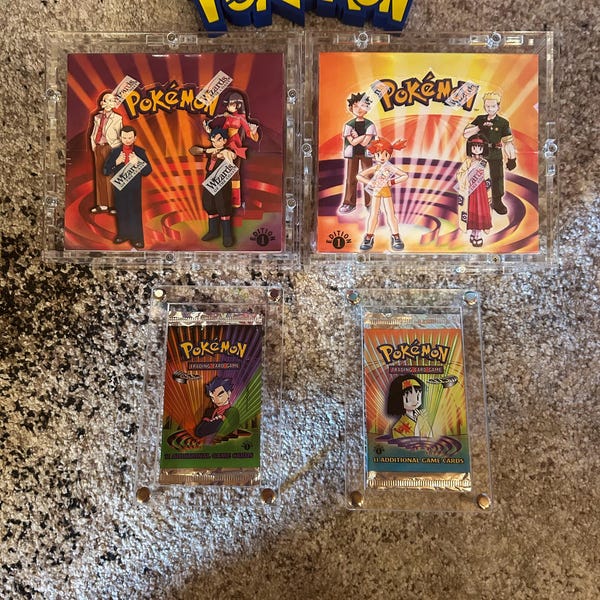 Filled & Sealed Vintage Proxy Pokemon Trading Card Game Booster Box ...