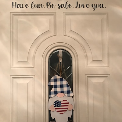 Have Fun Be Safe Love You Door Decal - Etsy