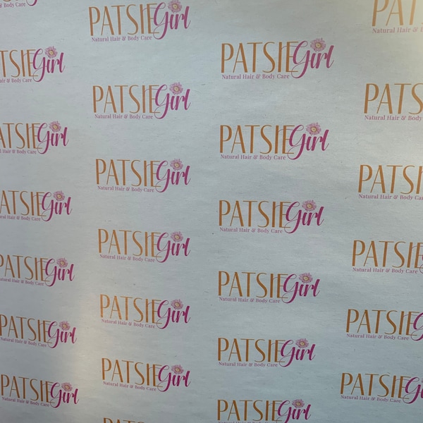 Branded Tissue Paper, Custom Tissue Paper, Full Color Tissue Paper ...