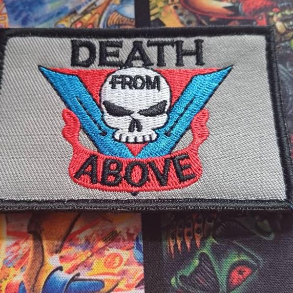 COD Skull Patch Black/grey- Hook & Loop, Fabric - Morale Gamer Military ...