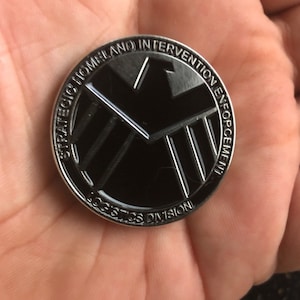Marvel Agents of S.H.E.I.L.D Shield Challenge Coin Champions LCG - Etsy