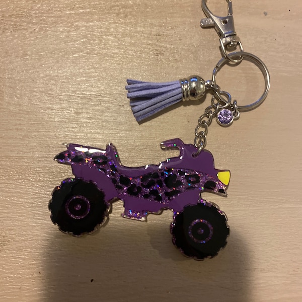 Four Wheeler Keychain. - Etsy