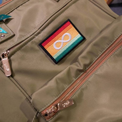 Disability Pride Flag Embroidered Patch Neurodivergence, Autism ...