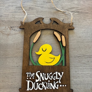 Snuggly Duckling Sign - Etsy