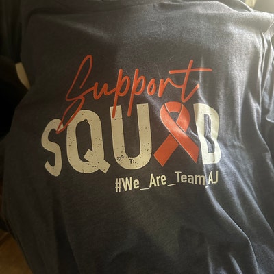 MS Awareness Team Shirt, Support Squad MS Shirt, Multiple Sclerosis ...