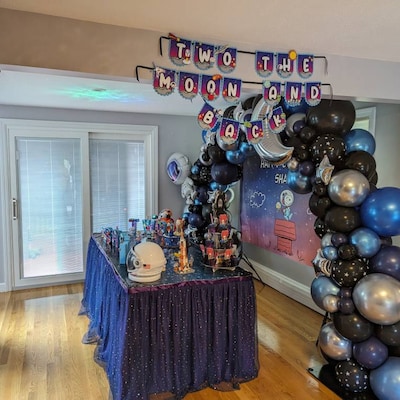 Peace Out Single Digits Cake Topper W/ Confetti & LED Lights Groovy ...