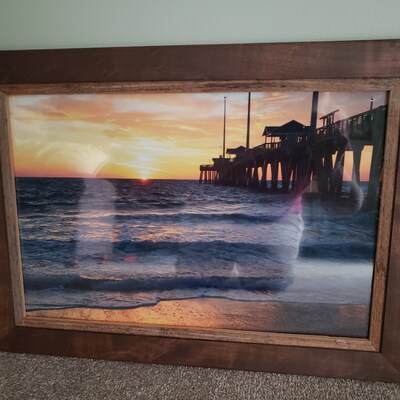 Rustic Wood Frame Myrtle Beach Series - Etsy