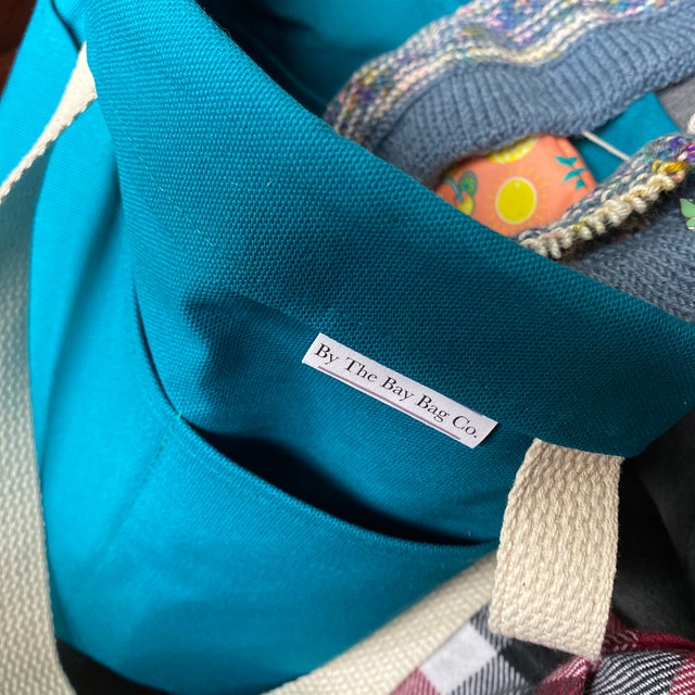 Knitting Project Bags Proudly Made In Texas by ByTheBayBagCo