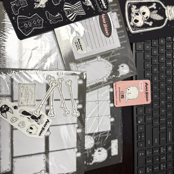 Graveyard Haunts Planner Notepads - Tear-away Calendar - Tombstones and ...