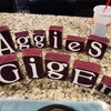 CUSTOM COLLEGE BLOCKS Aggie Gig Em College Maroon Personalized Letters ...