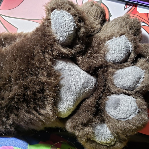 Pattern and Tutorial: Shaped 5-digit Handpaws - Etsy