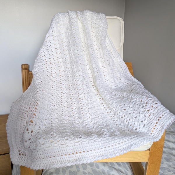 BUNNY BOBBLE BLANKET Crochet Pattern, Easy and Quick to Crochet, 4 Page ...