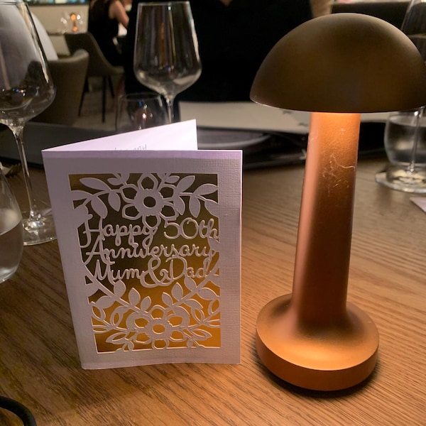 SVG PDF Personalised 40th Birthday Card Papercut Template, Age 40 Card ...