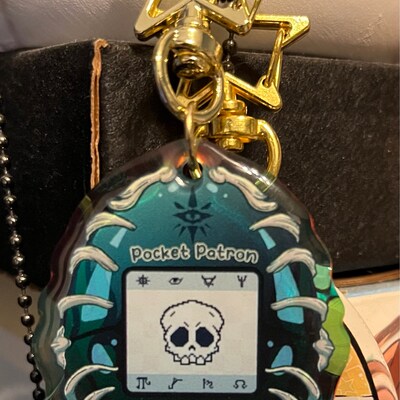 Dnd Warlock Pocket Patron Stickers - Etsy