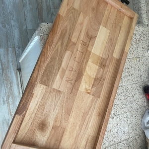 Extra Large Rustic Wooden Charcuterie Board Chic Wooden Grazing Board ...