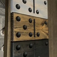 Extra Large Wood Domino Wall Art, Game Room Decor - Etsy Canada