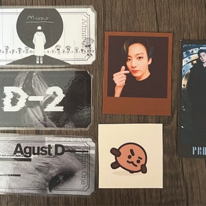 BTS VLIVE Photo Strips - Etsy